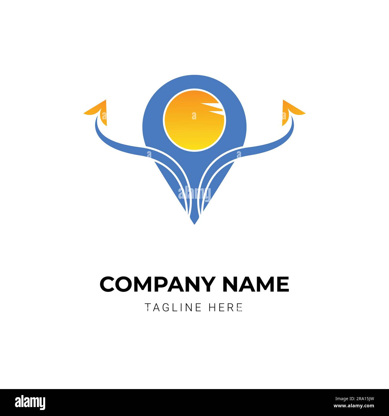 Tour and travel logo design Stock Vector Image & Art - Alamy