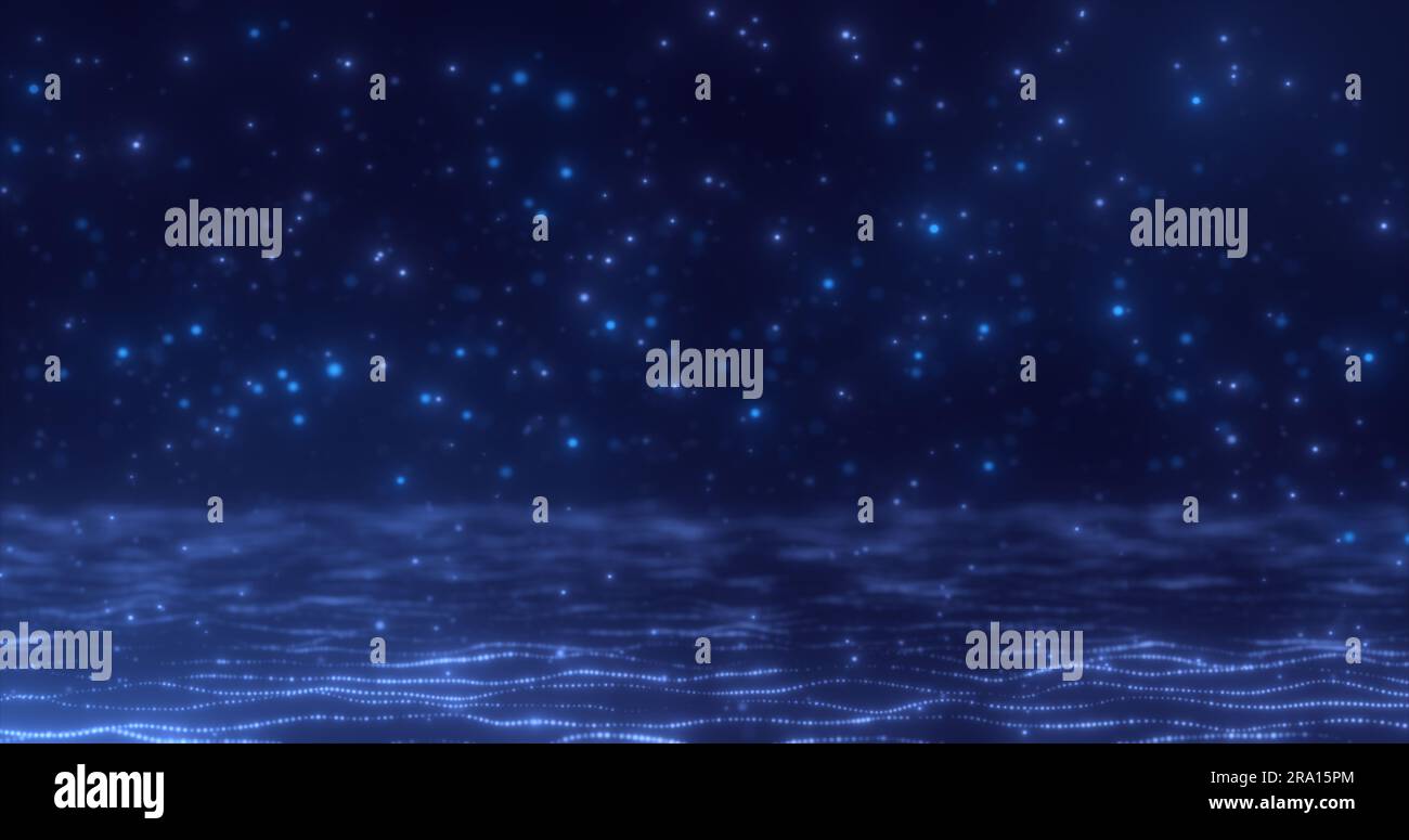 Modern falling dot motion graphic hi-res stock photography and images ...