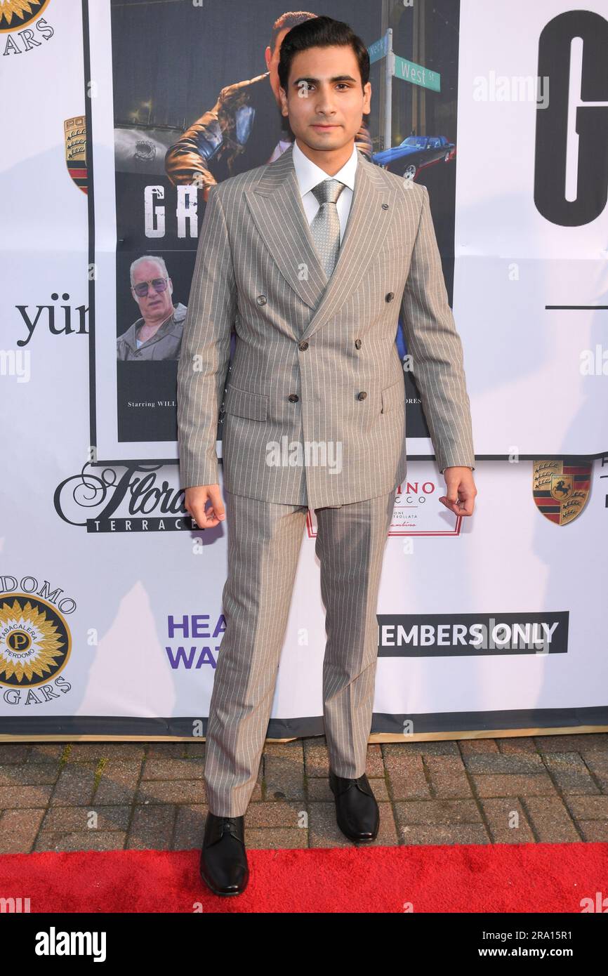 New York, USA. 29th June, 2023. Christian DeMeo walking the red carpet ...