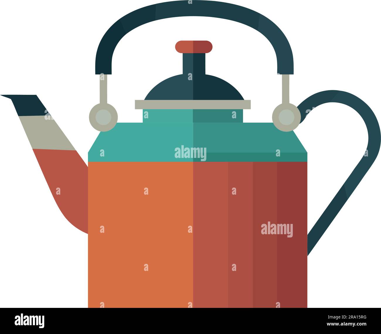 Boiling teapot in tea Cut Out Stock Images & Pictures - Alamy