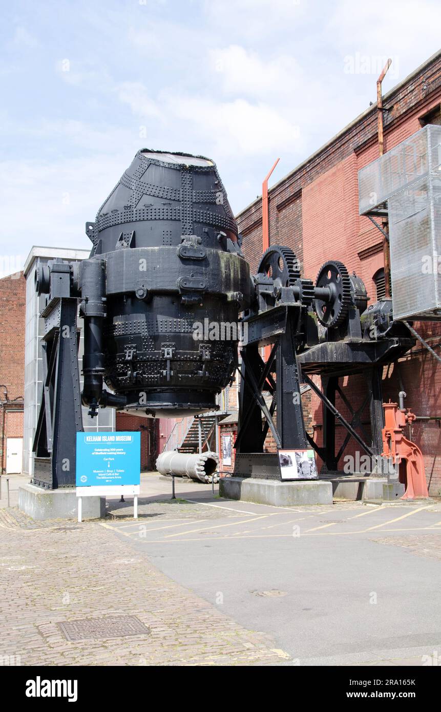 Kelham Island Museum in Sheffield, industry and steel making history ...