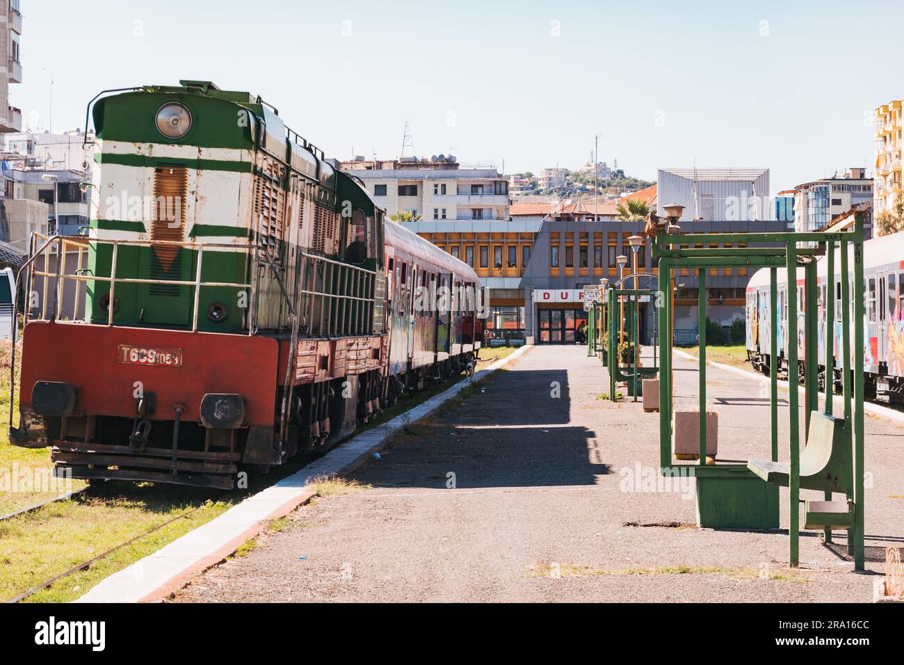 Albanian railway hi-res stock photography and images - Alamy
