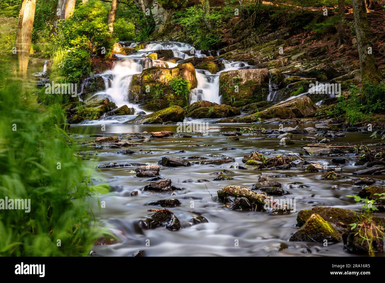 Bilder vom Selkewasserfall im Selketal Harz bei Alexisbad Harzgerode ...