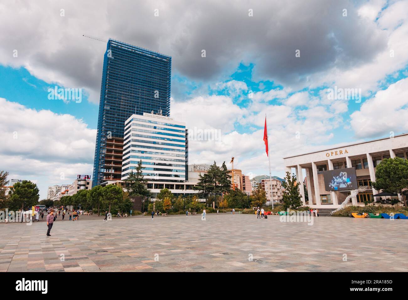 Plaza skanderbeg albania hi-res stock photography and images - Alamy