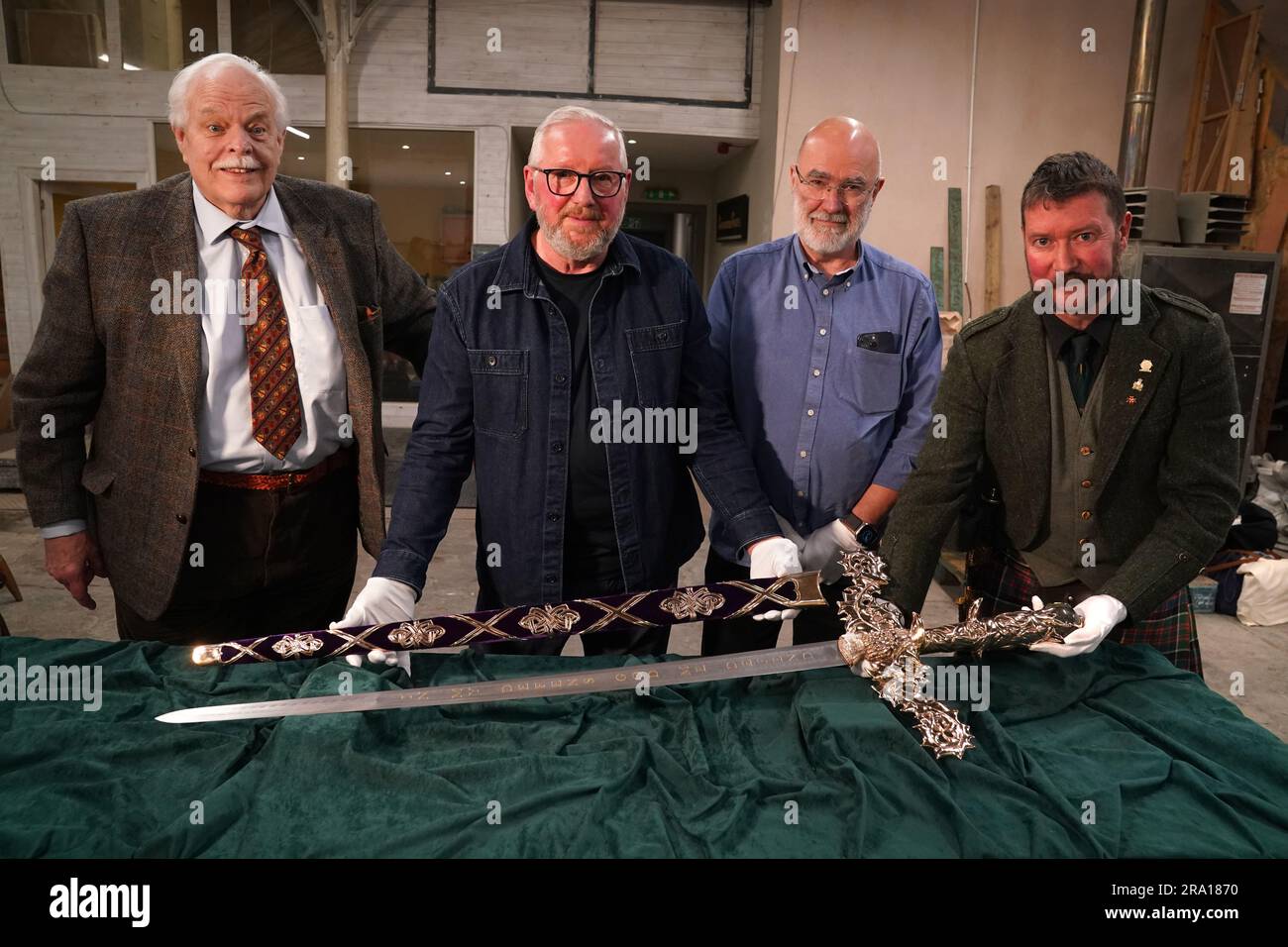 The honours of scotland sword hi-res stock photography and images - Alamy