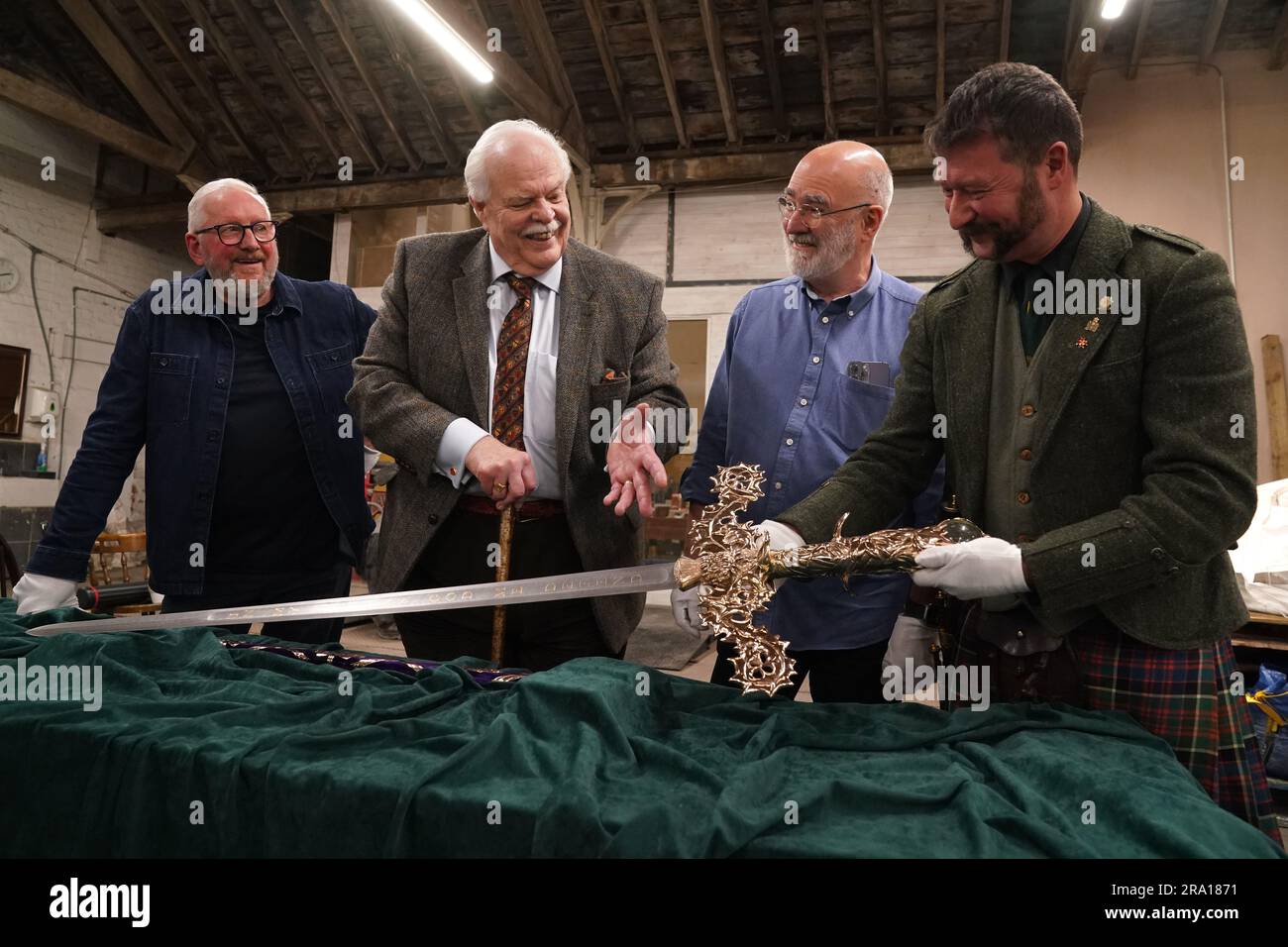 The honours of scotland sword hi-res stock photography and images - Alamy