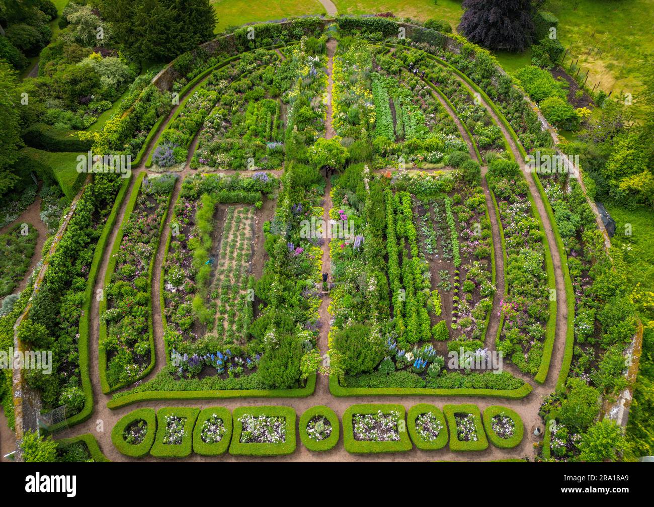 29th June 2023 Carolside garden, Earlston, Scottish Borders, Scotland ...