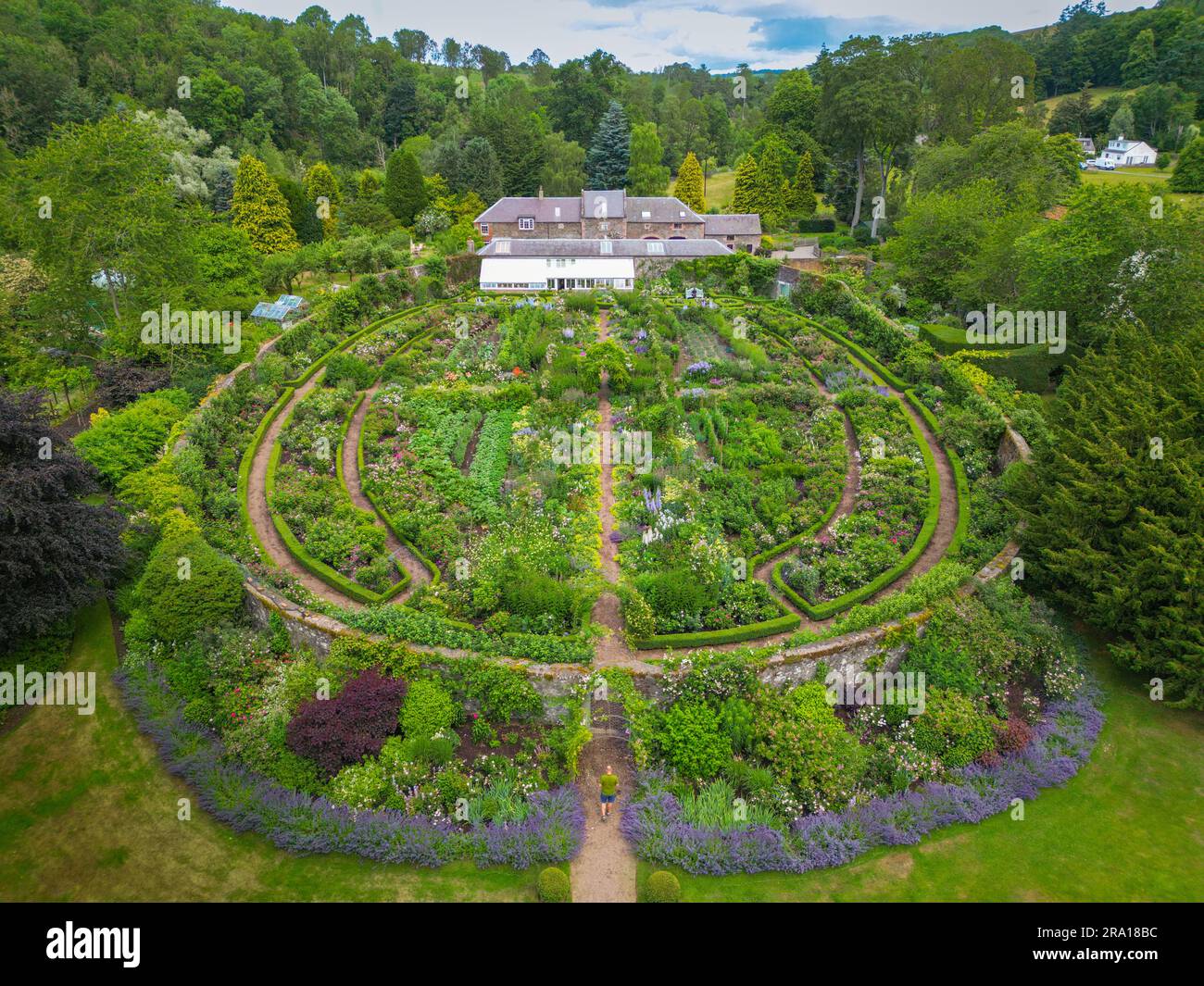 29th June 2023 Carolside garden, Earlston, Scottish Borders, Scotland ...