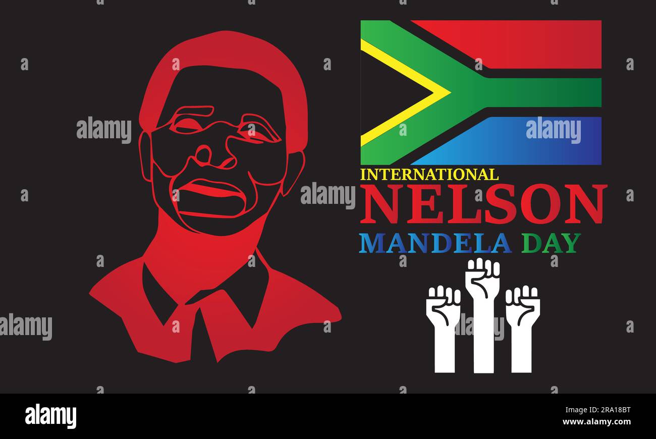 Nelson Mandela International Day Vector Image, Stock Photos, and ...