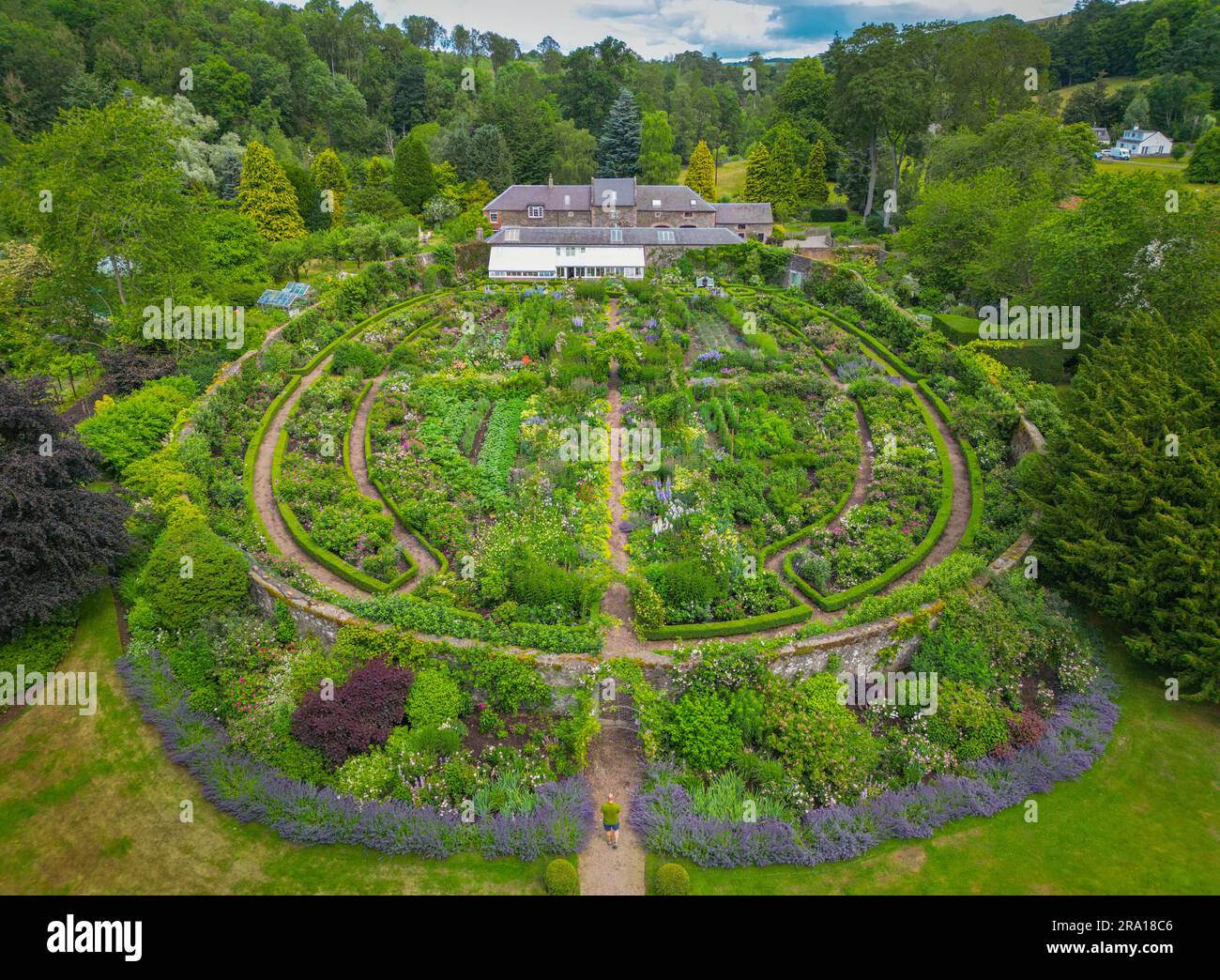 29th June 2023 Carolside garden, Earlston, Scottish Borders, Scotland ...