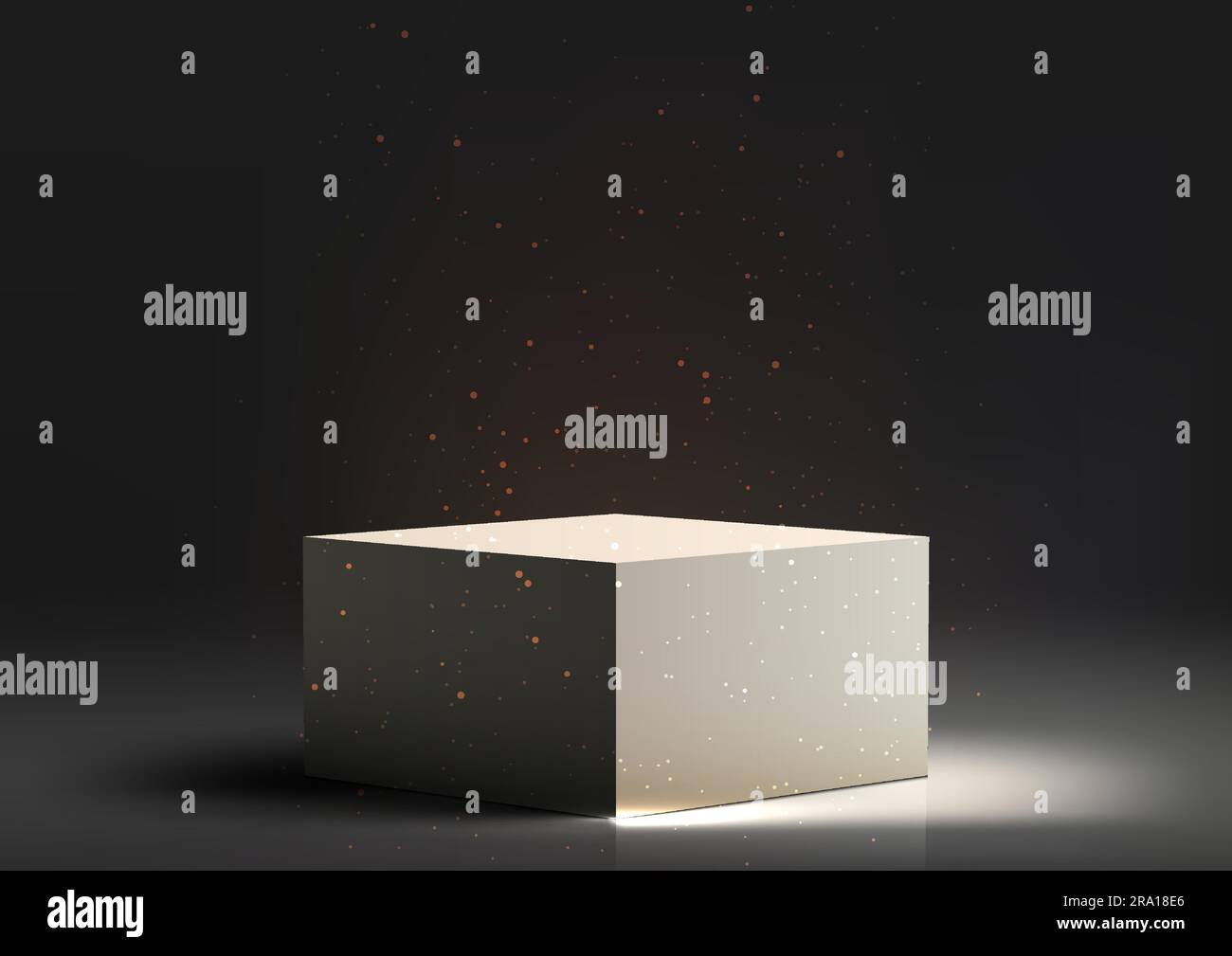 Experience the modern luxury of a realistic 3D podium mockup. Showcase ...