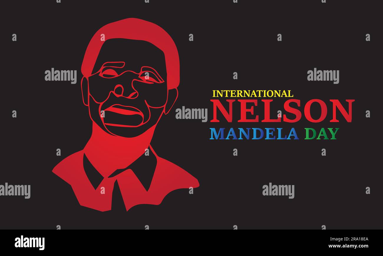 Nelson Mandela International Day Vector Image, Stock Photos, and ...