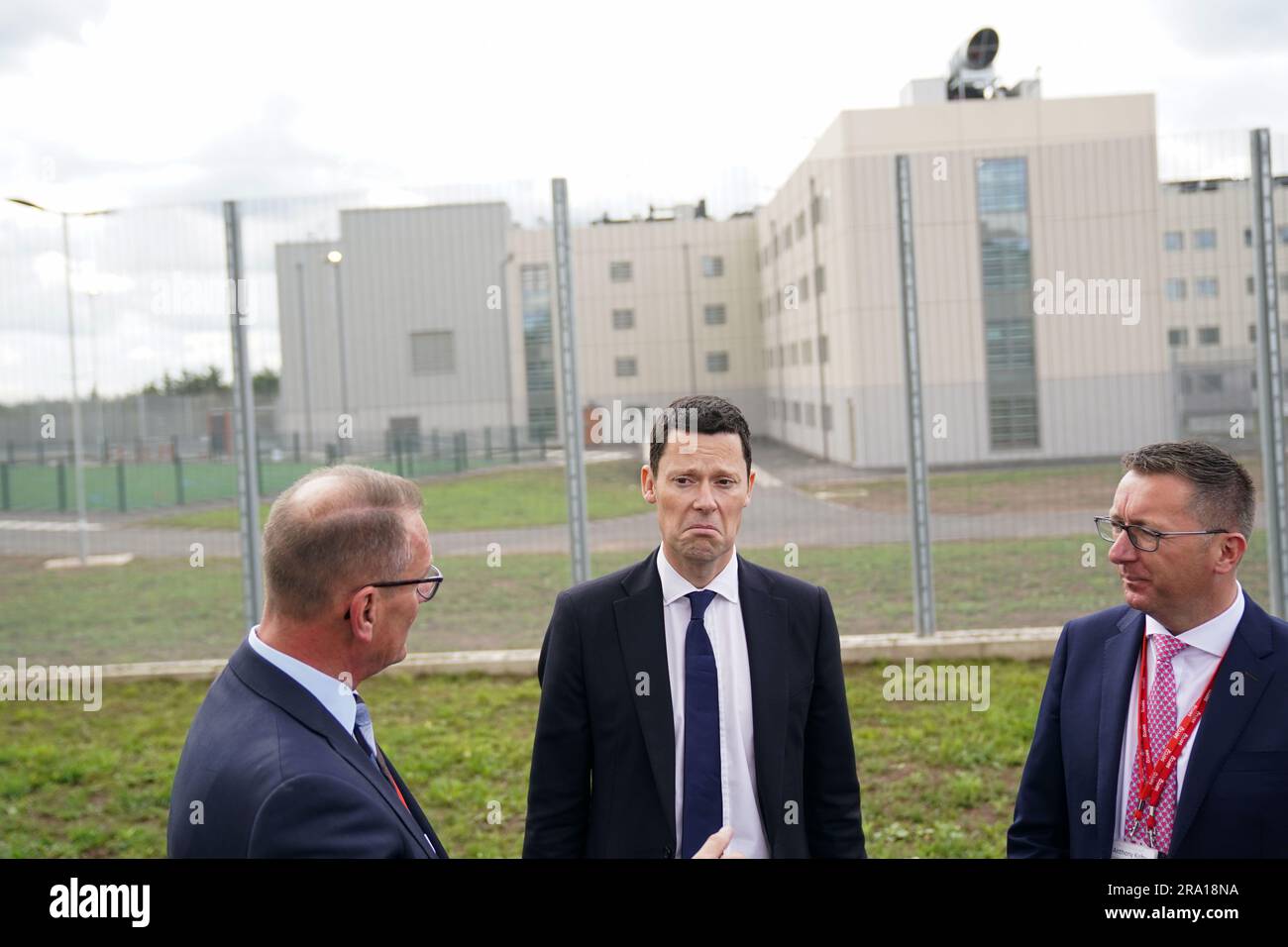 Secretary of State for Justice and Lord Chancellor Alex Chalk attends ...