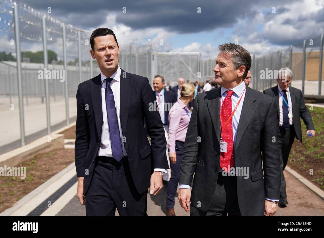 Secretary of State for Justice and Lord Chancellor Alex Chalk attends ...