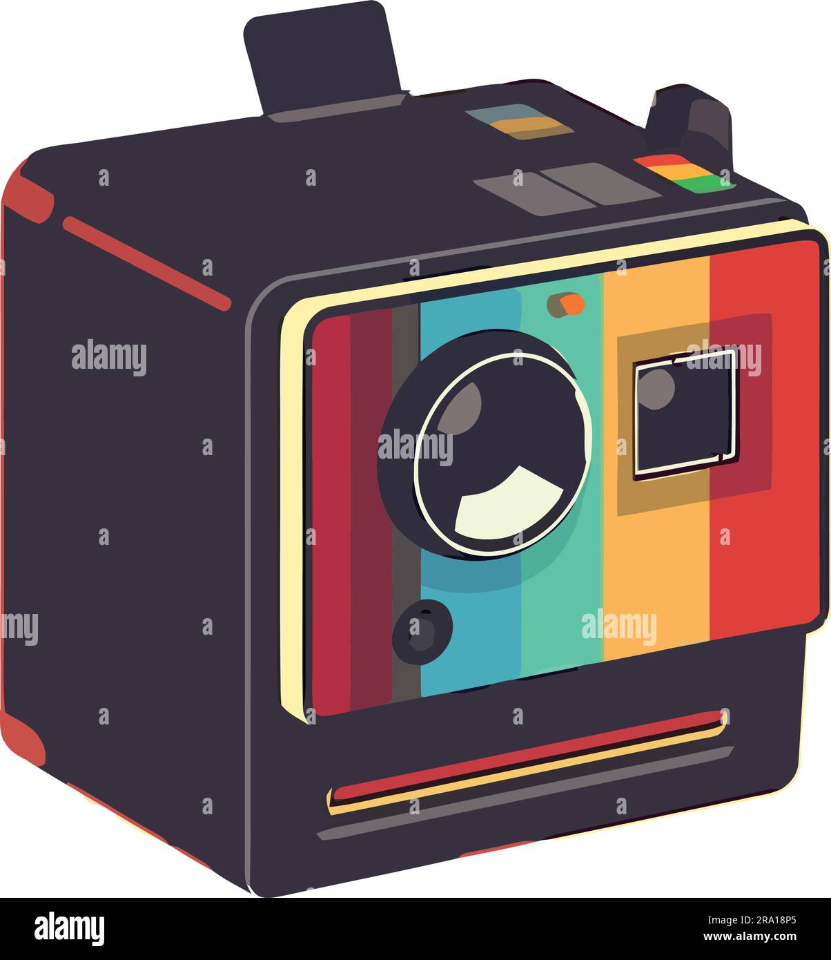 Old fashioned camera optical instrument Stock Vector Image & Art - Alamy