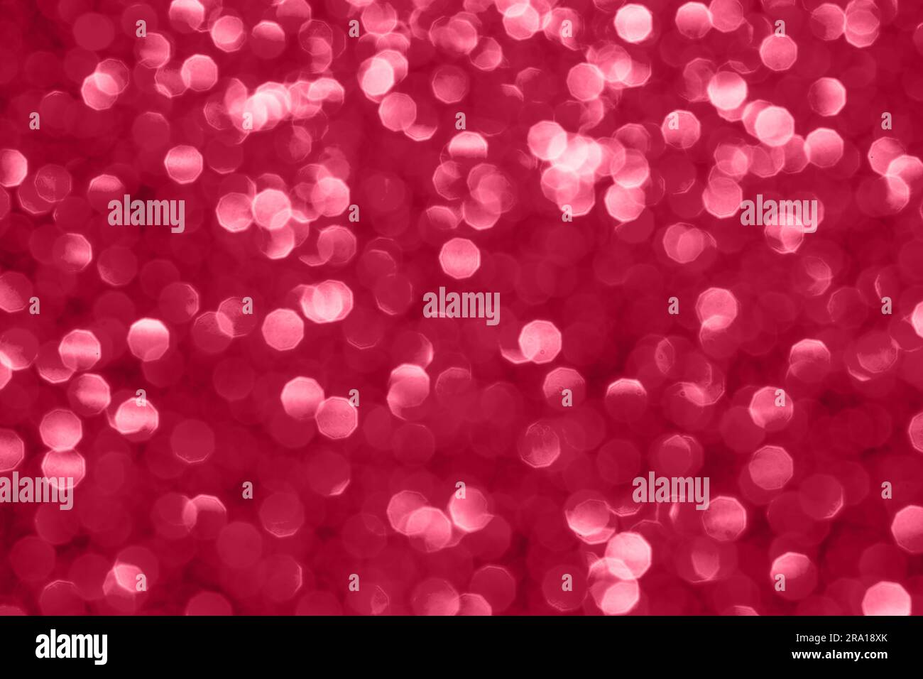 Viva Magenta background with blurry sparkles Stock Photo - Alamy