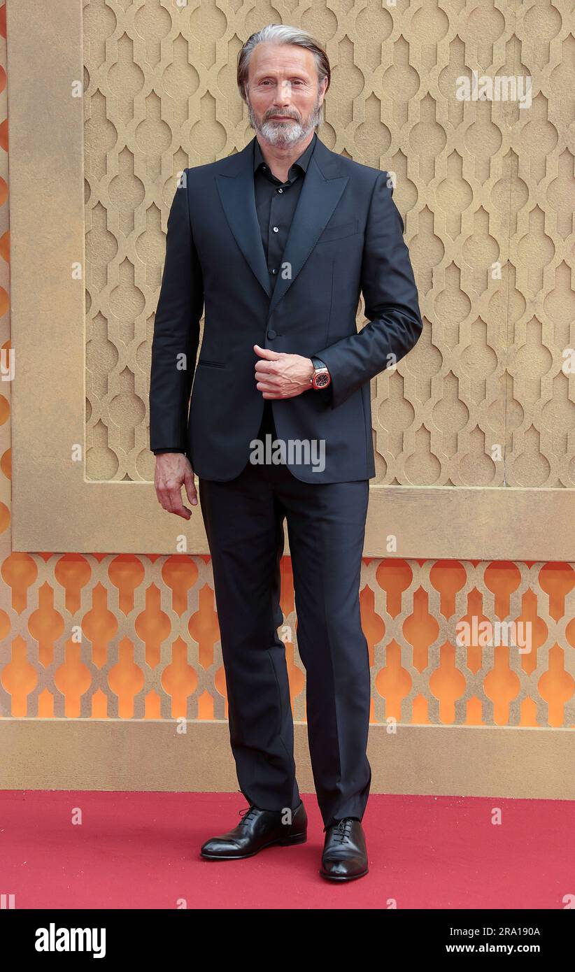 Jun 26, 2023 - London, England, UK - Mads Mikkelsen attending Indiana ...