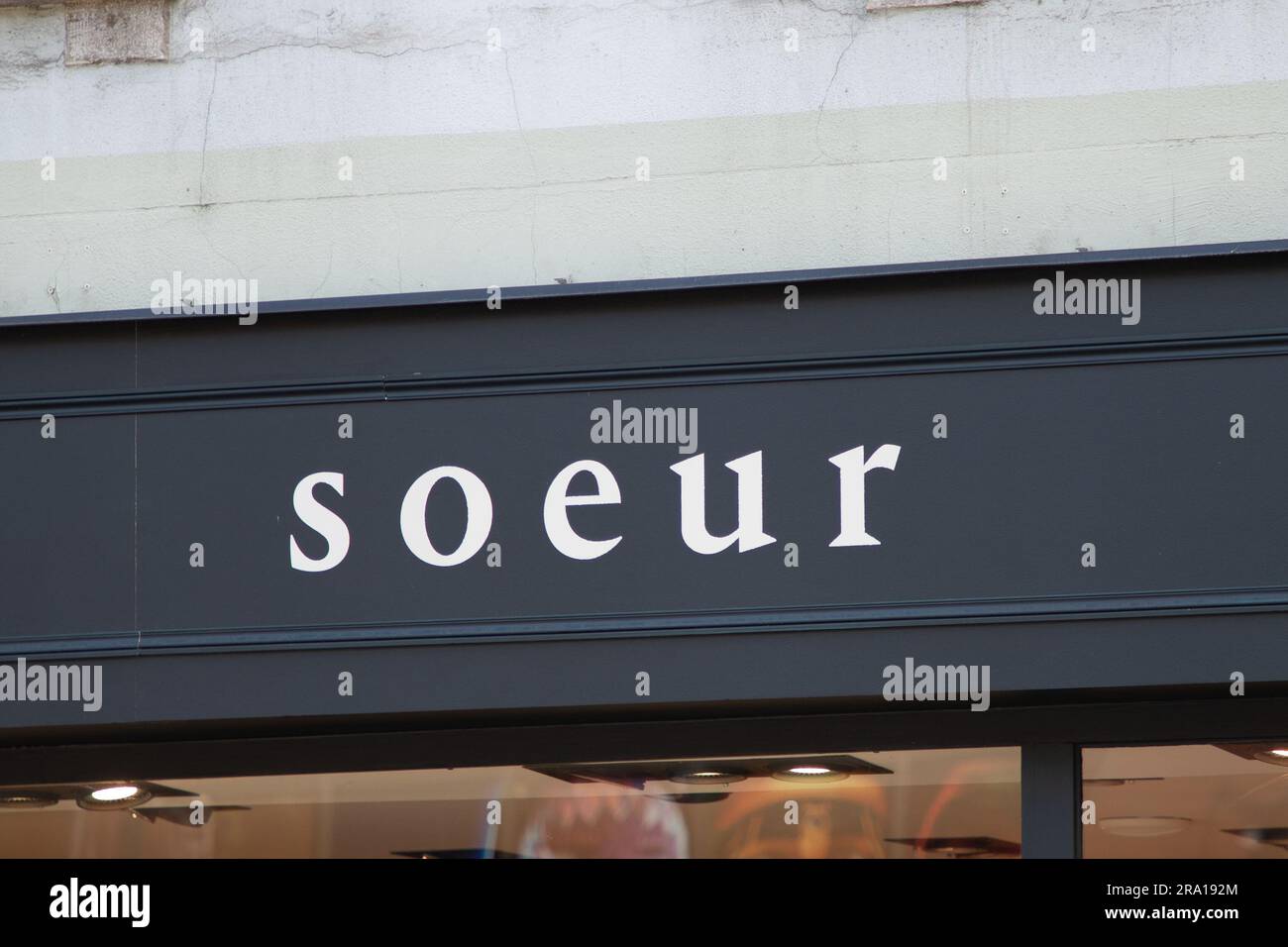 Bordeaux , Aquitaine France - 06 22 2023 : soeur logo brand and text ...