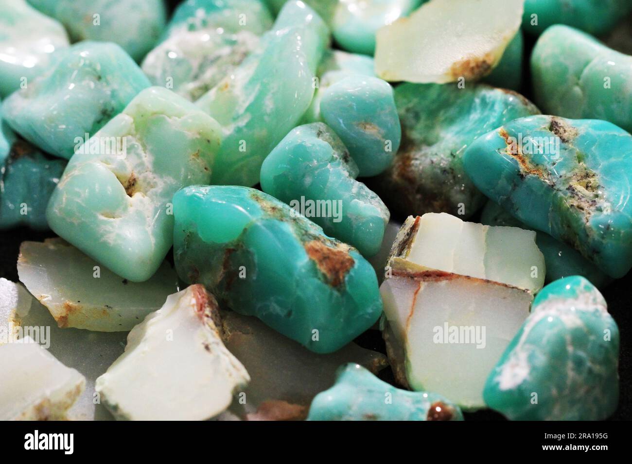 Chrysoprase precious stone hi-res stock photography and images - Alamy