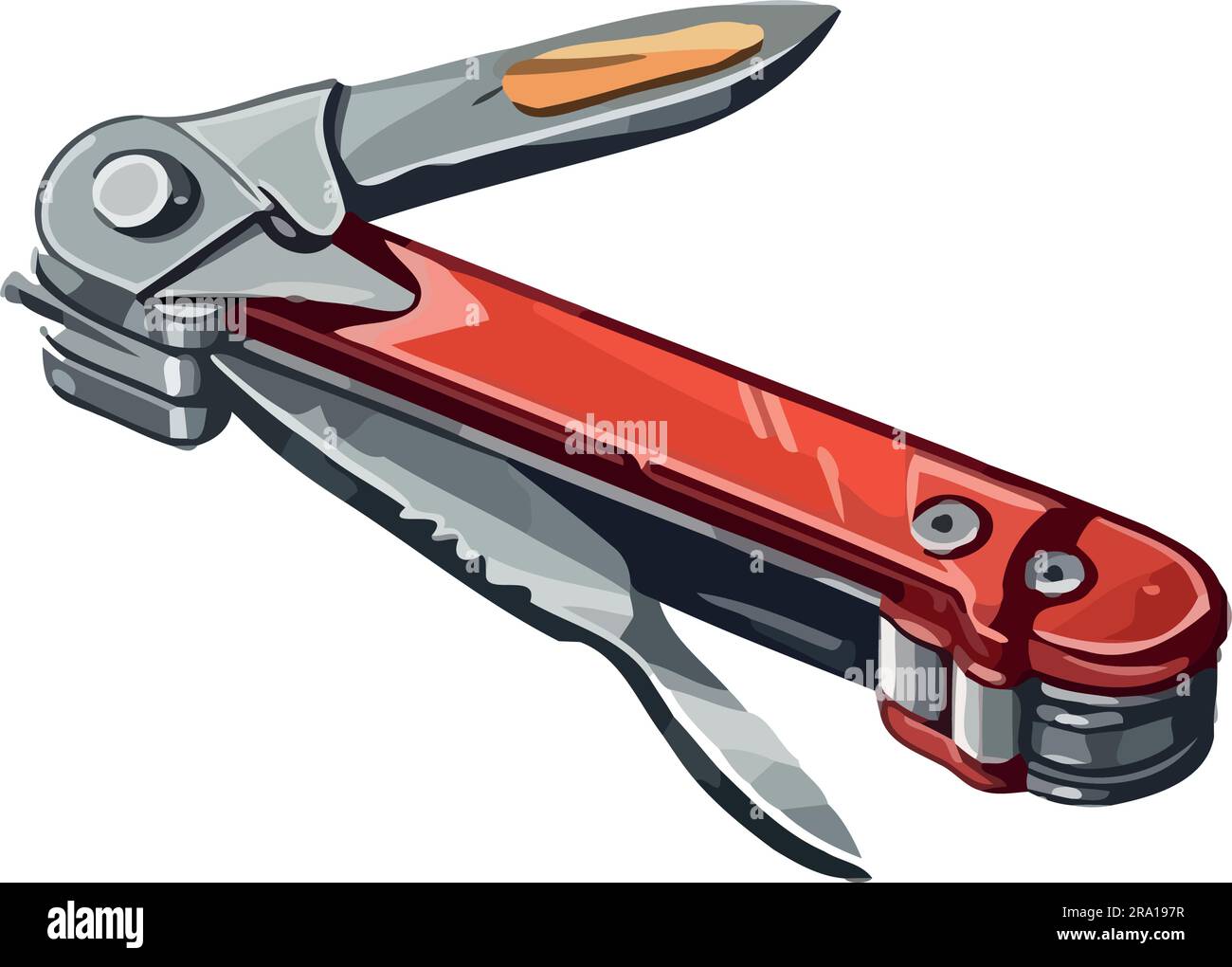 Plastic cutting tools Stock Vector Images - Alamy