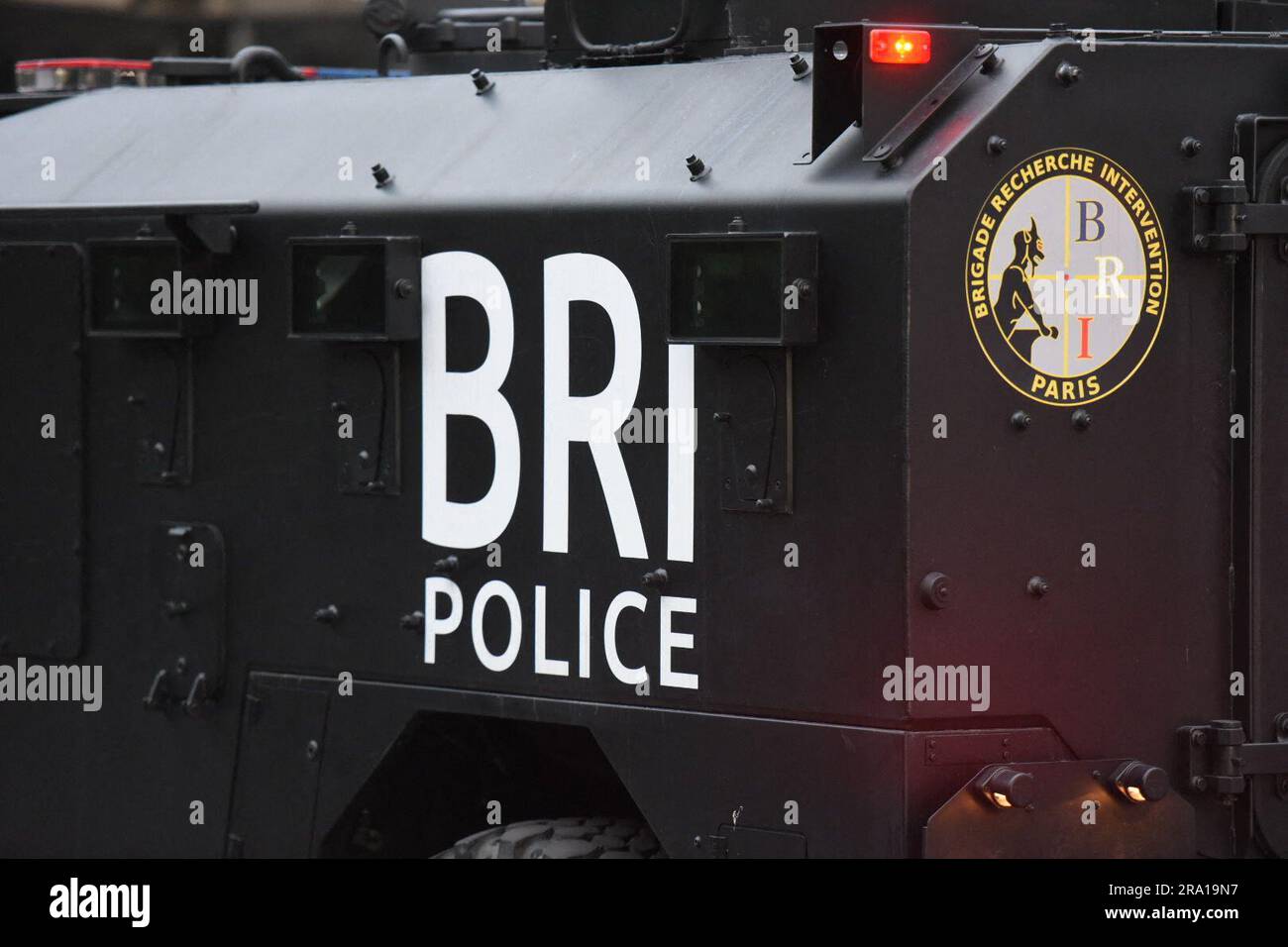Nanterre, France, 29/06/2023, Brigade de Recherche et d'Intervention ...