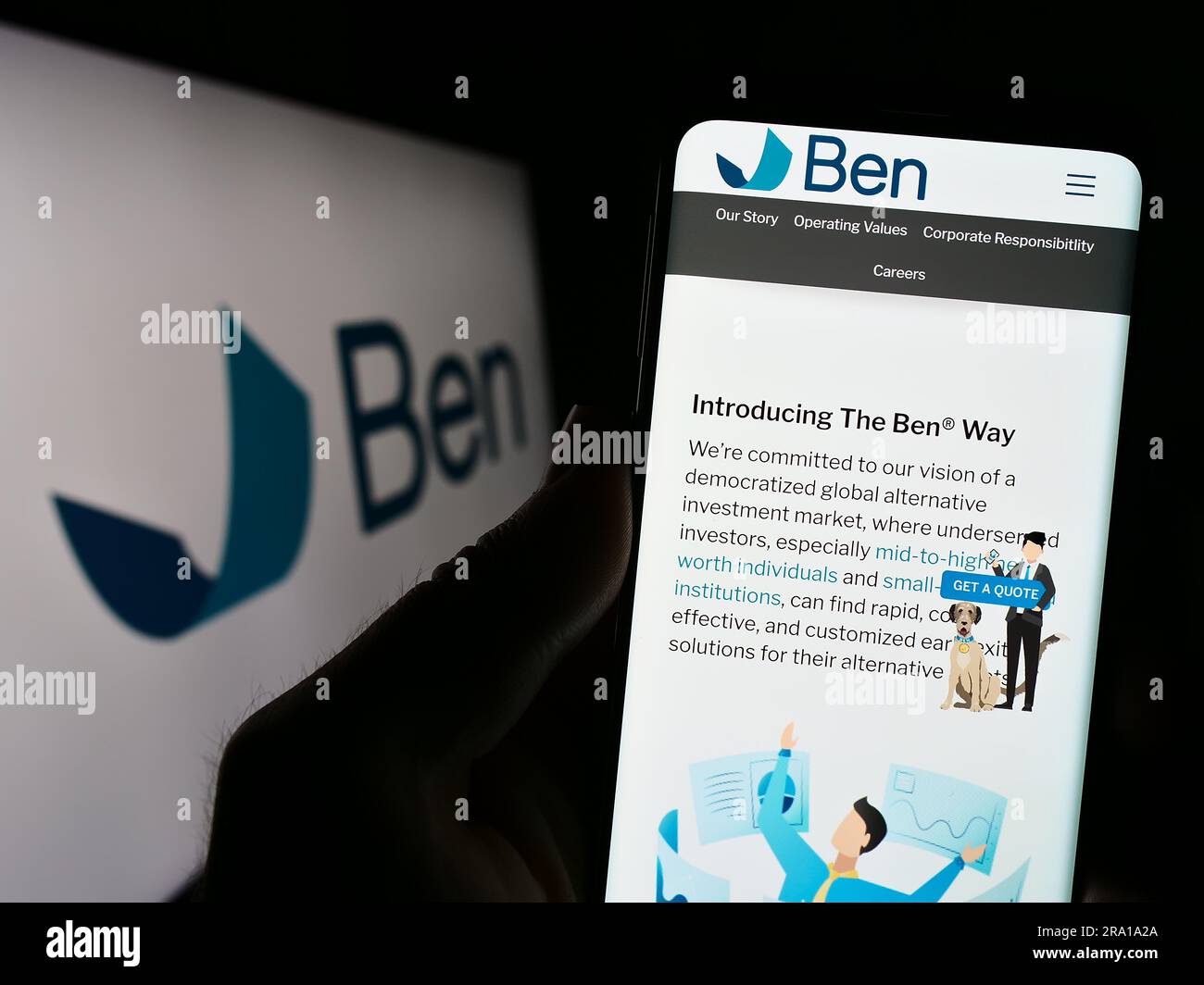 Beneficient company group hi-res stock photography and images - Alamy