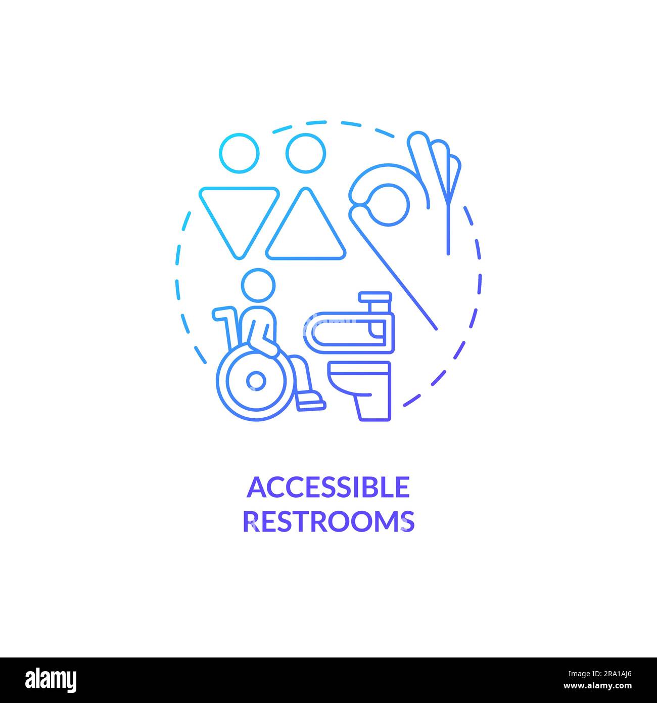 Modern restrooms Stock Vector Images - Alamy