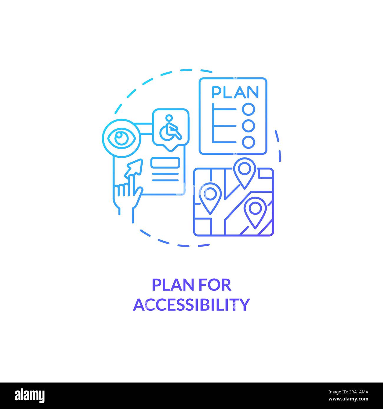 Disability awareness training Stock Vector Images - Alamy