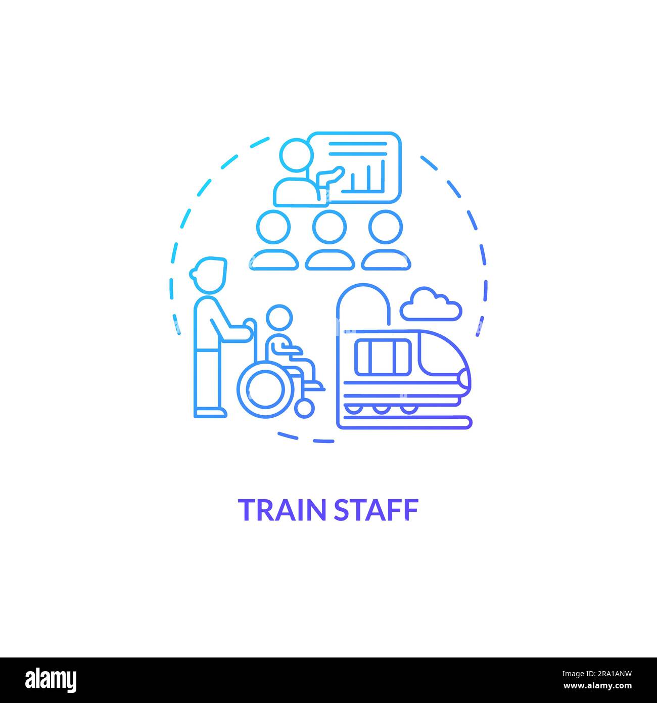 Train staff disability hi-res stock photography and images - Alamy