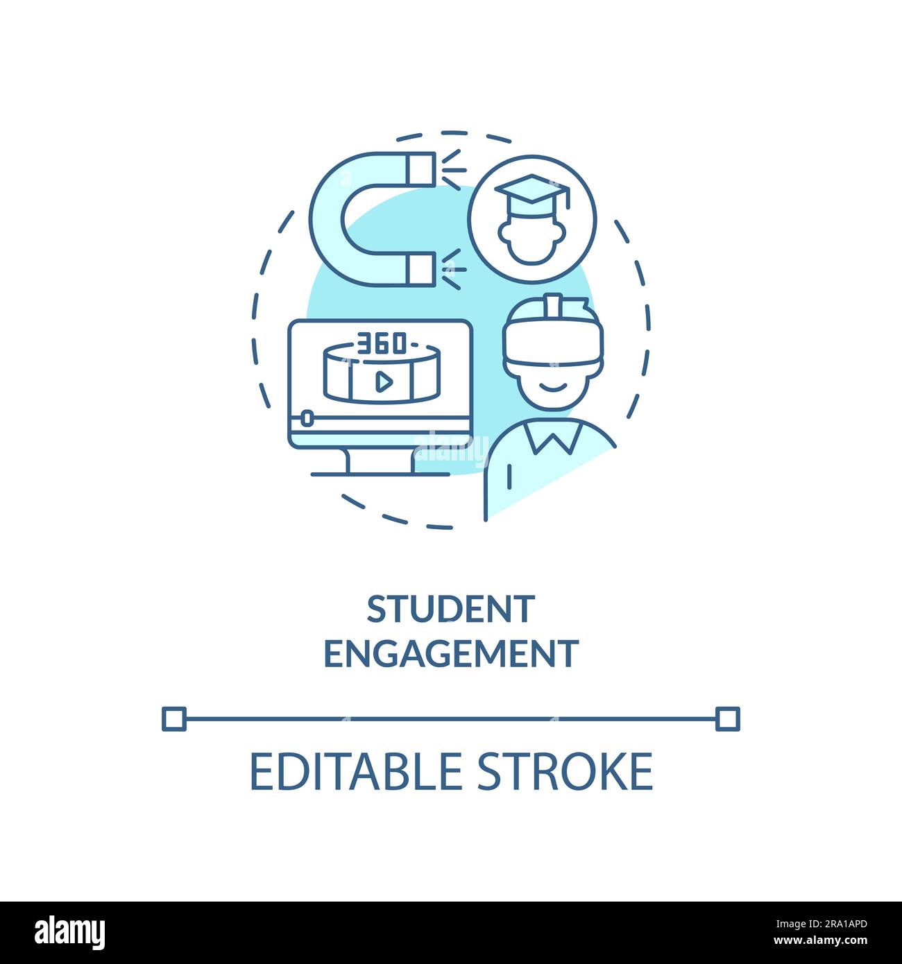 Engagement in learning Stock Vector Images - Alamy