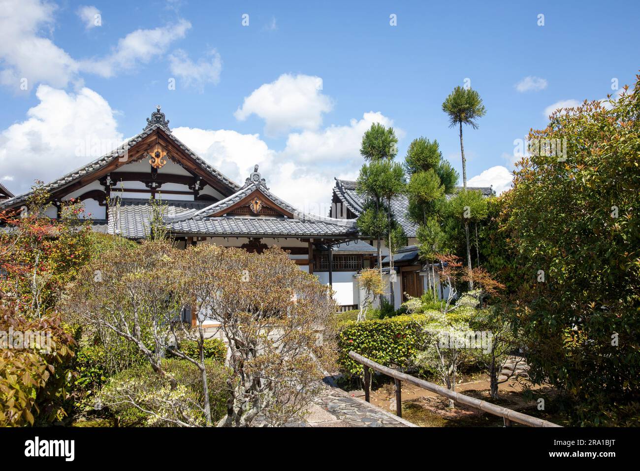 Kyoto,Japan, 2023 Kogen Ji temple and honden main hall, Kogen-ji temple ...