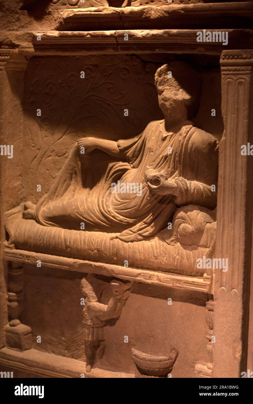 Roman tombstone hadrian's wall hi-res stock photography and images - Alamy
