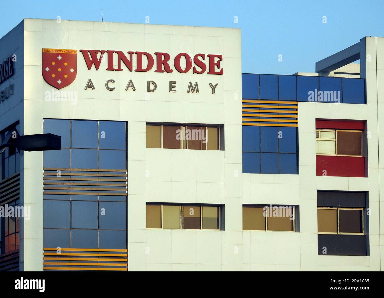 Cairo, Egypt, June 26 2023: Windrose Academy Egypt campus, British ...