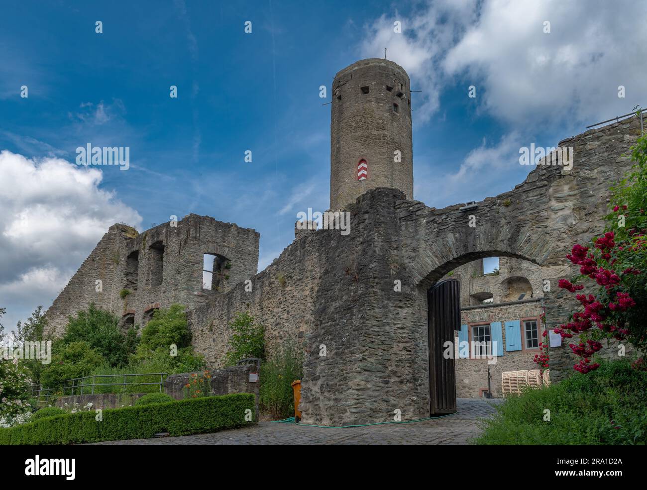 The ruins of Eppstein Castle, Hesse, Germany Stock Photo - Alamy