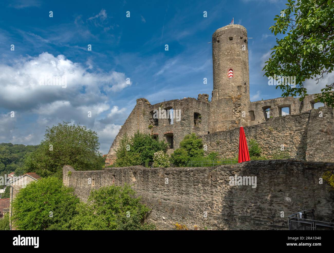 The ruins of Eppstein Castle, Hesse, Germany Stock Photo - Alamy