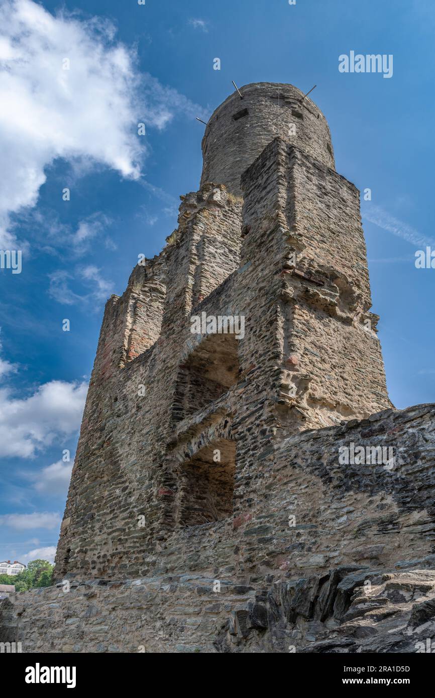The ruins of Eppstein Castle, Hesse, Germany Stock Photo - Alamy
