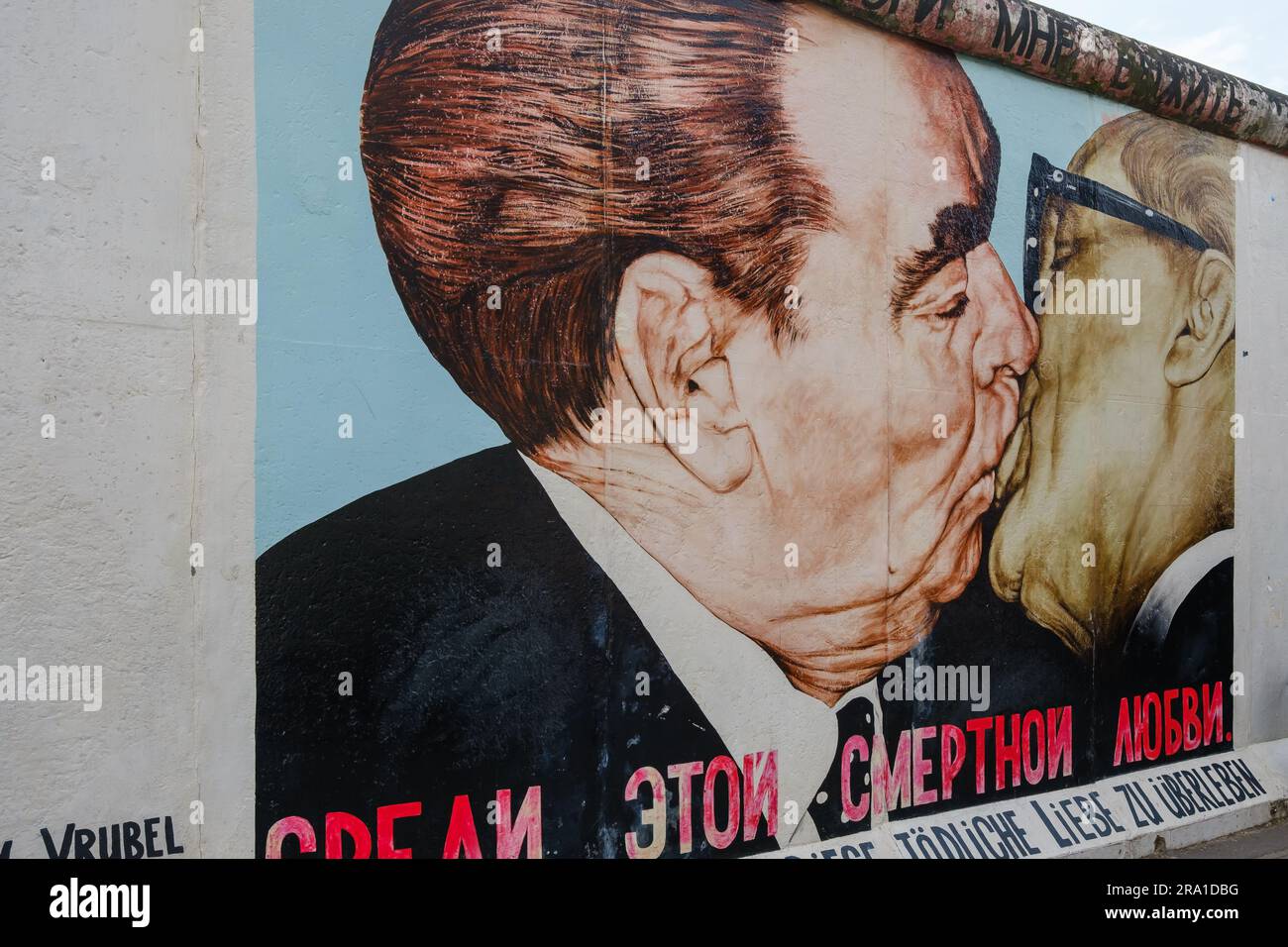 Berlin, Germany - April 19, 2023 : View of the wall in Berlin Germany ...