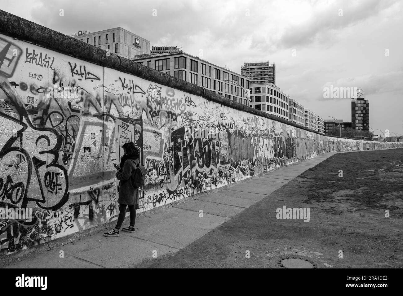 Berlin, Germany - April 19, 2023 : Beautiful colourful artwork on the ...