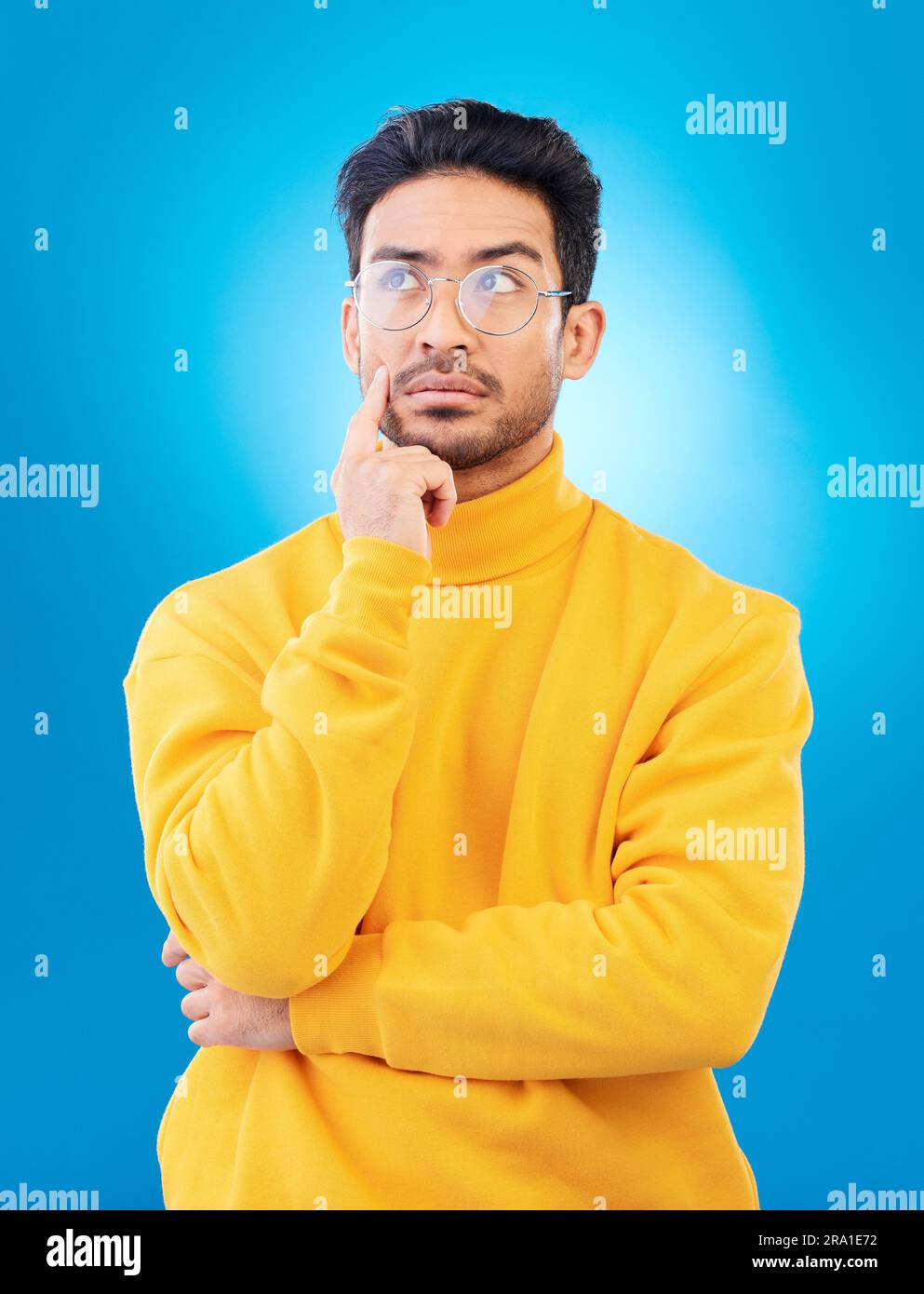 Thinking, why and studio man planning solution, problem solving plan or ...