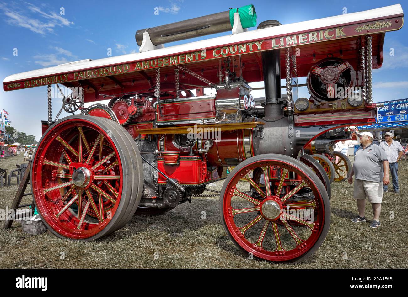 Steam Traction Engine the Pride of Shannon no. 15713 built by John ...