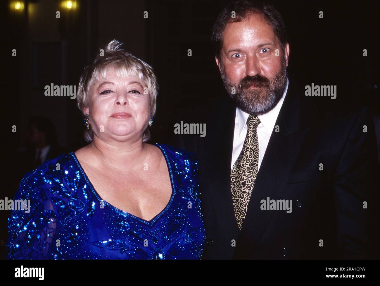 Ursula Strack in Begleitung bei einer Abendveranstaltung, Deutschland ...