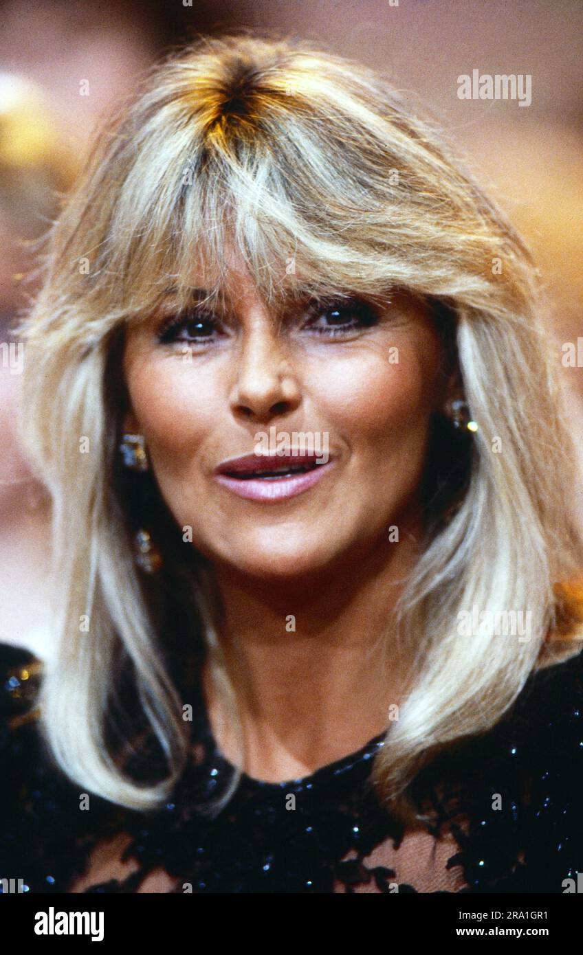 Lena Valaitis, deutsche Schlagersängerin, Deutschland um 1988 Stock ...