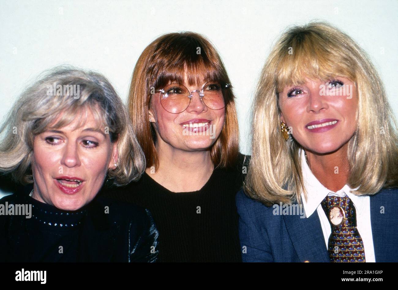 Lena Valaitis, deutsche Schlagersängerin (rechts), mit ihren ...