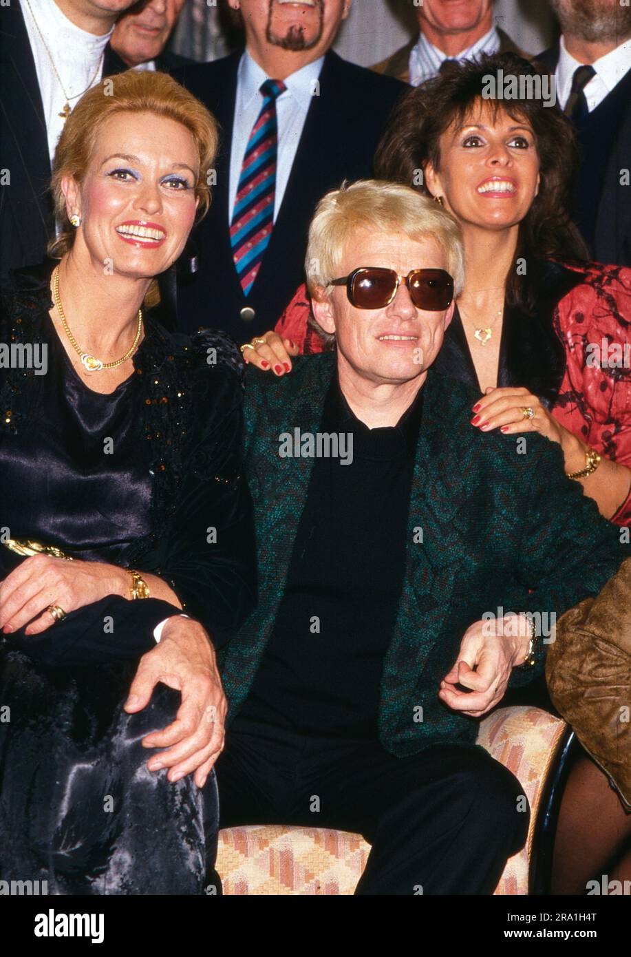 Heino aka Heinz Georg Kramm, mit Ehefrau Hannelore Auersperg und ...