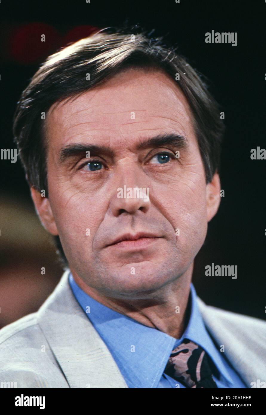 Wolf von Lojewski, deutscher Fernsehjournalist, Deutschland um 1992 ...