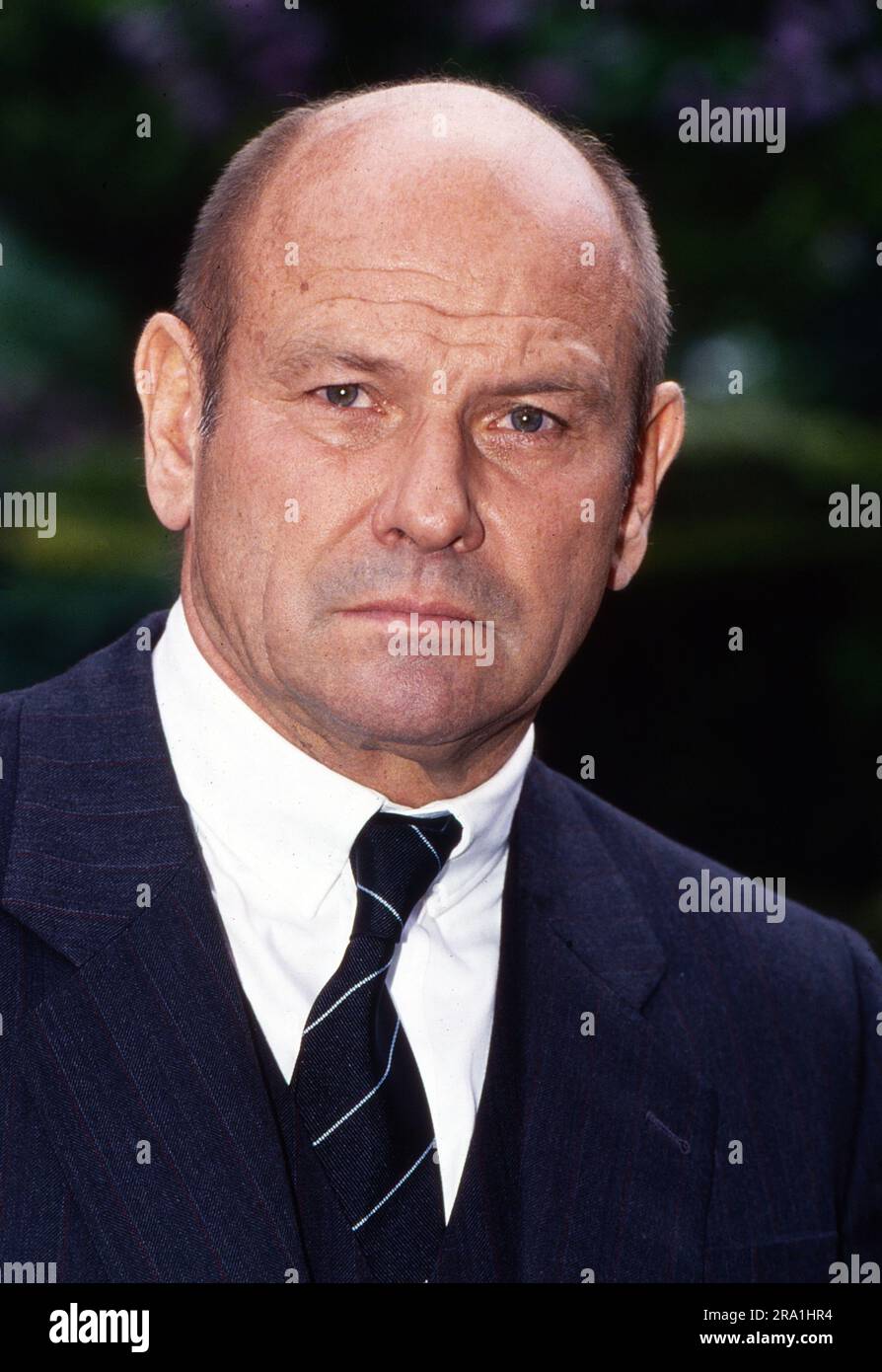 Klaus Löwitsch, österreichisch deutscher Schauspieler, bei Dreharbeiten ...