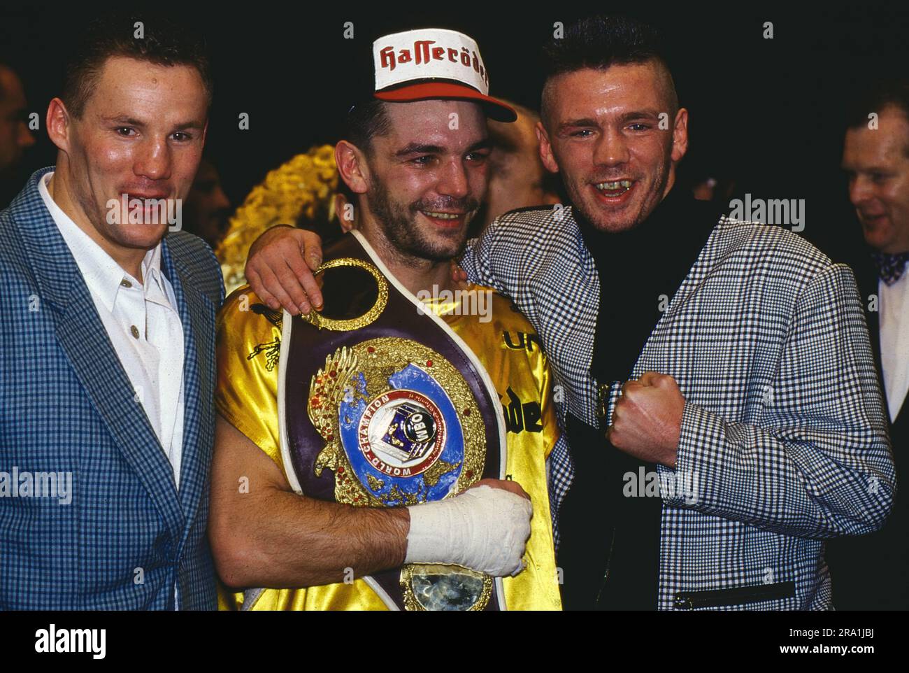 Ralf Rocchigiani, deutscher Boxer, Sieger im Kampf gegen den Briten ...