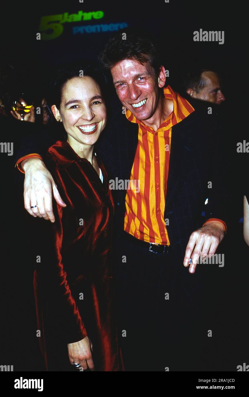 Moderatorin Andrea Thilo mit Pro Sieben Moderator Matthias Frings bei ...