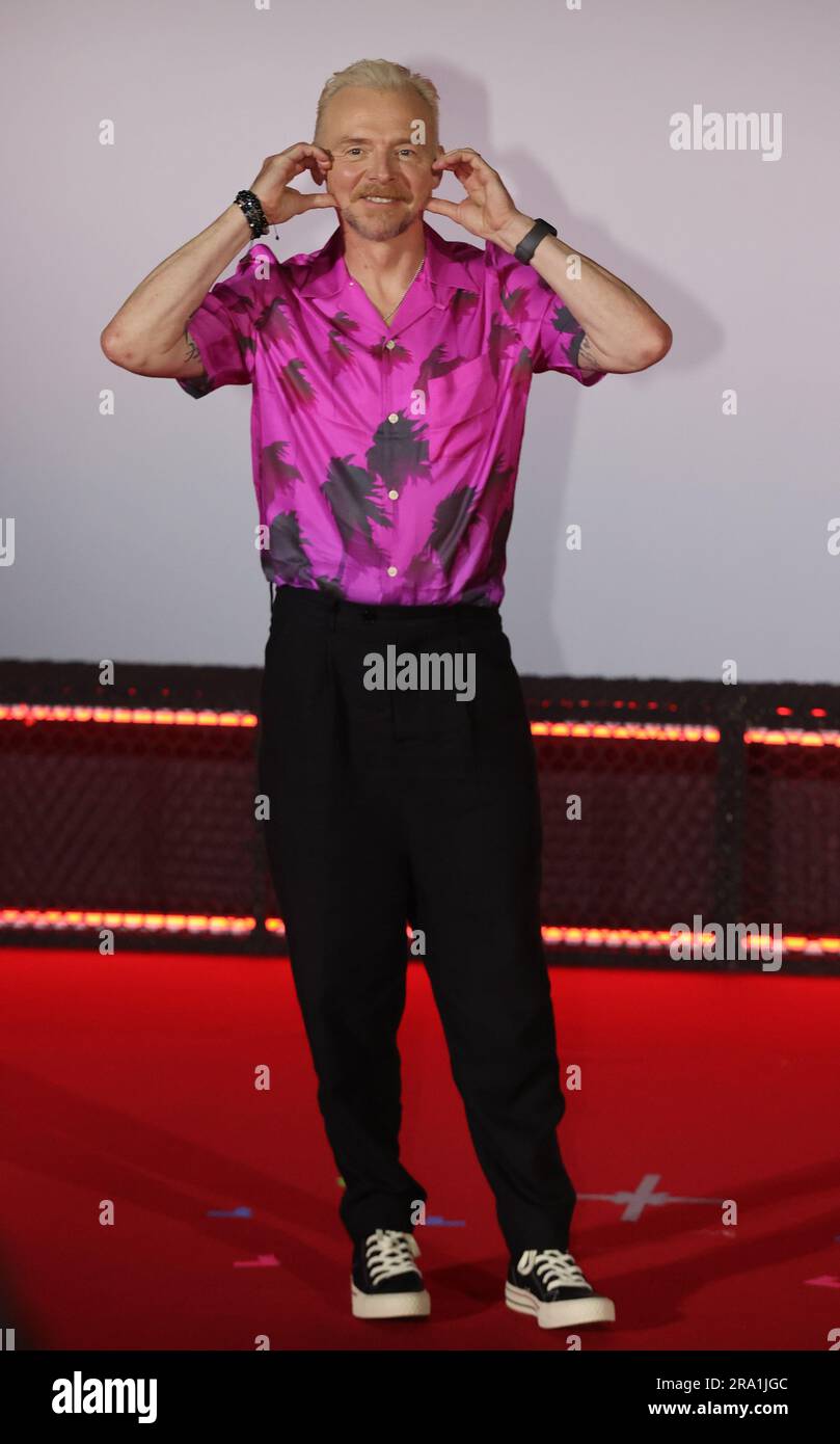 Seoul, South Korea, 30/06/2023, 30th June, 2023. British actor Simon ...