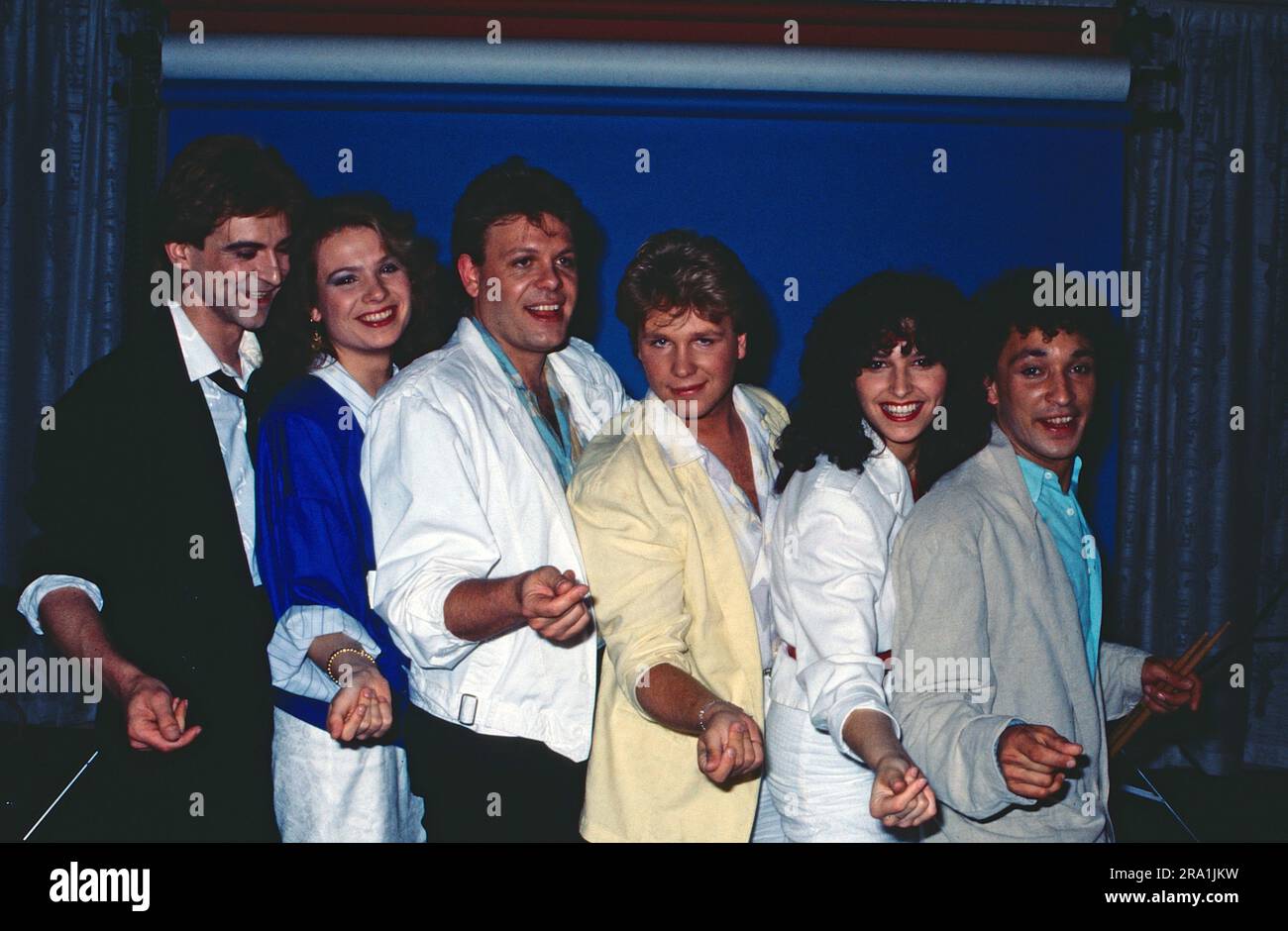 Wind, deutsche Pop Band, circa 1989 Stock Photo - Alamy